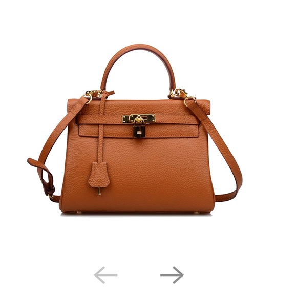 handbagcrave | Bags | Handbagcrave Ava Leather Padlock Handbag | Poshmark